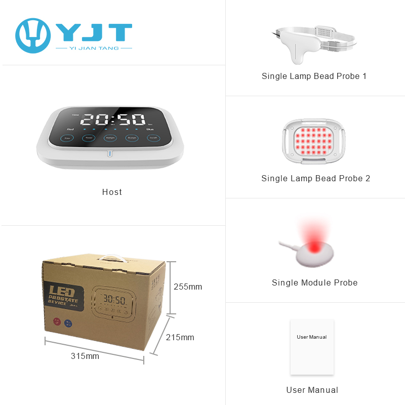 LED Red And Blue Light Rehabilitation Physiotherapy Male Prostate ...